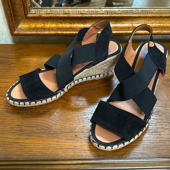 Verbenas | Shoes | New Womens Verbenas Black Espadrille Wedge Sandals ...